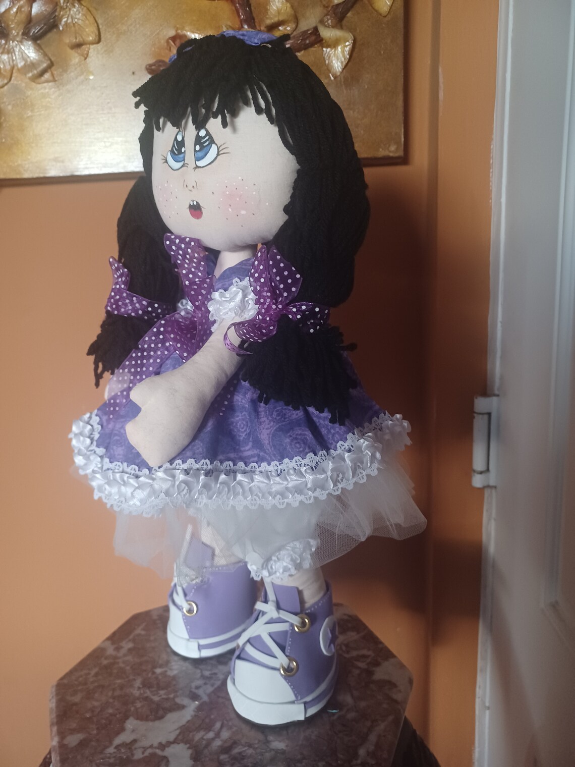 Black Braids Doll - Etsy