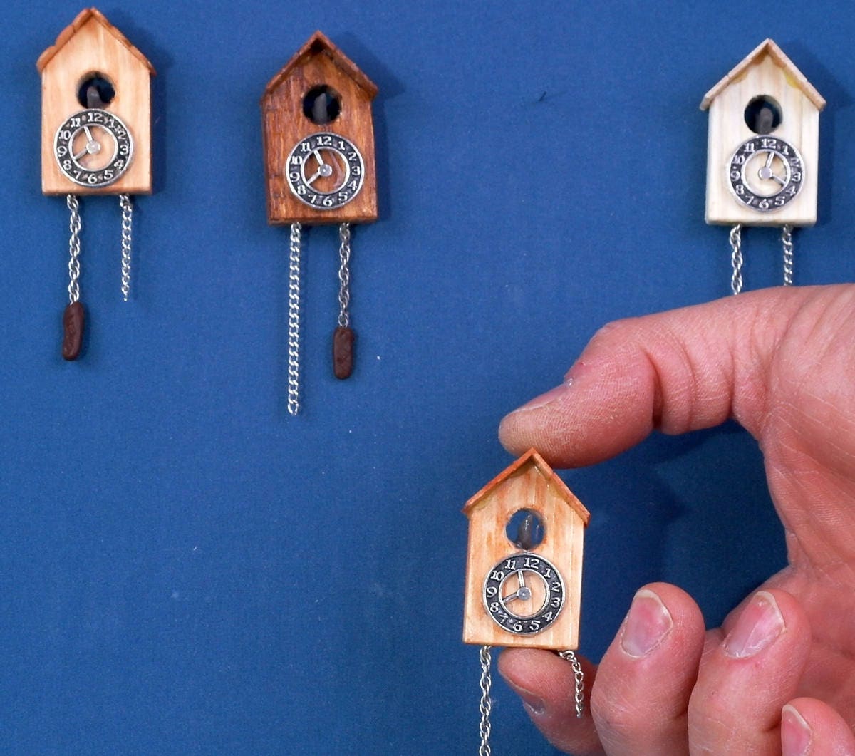 Wall clock for Dollhouse 16 scale | Etsy