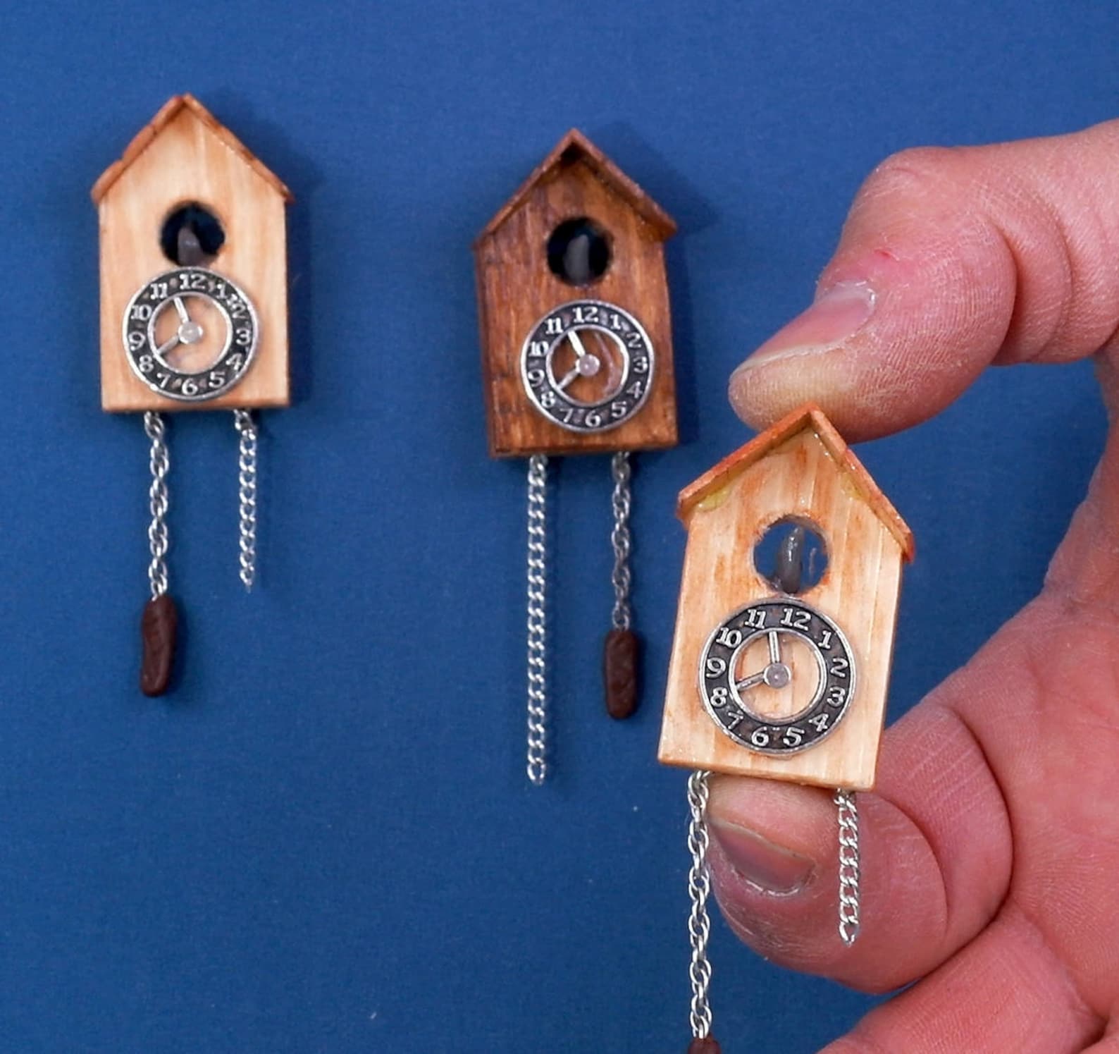 Wall Cuckoo Clock Dollhouse Miniatures Decor Accessories Dolls - Etsy