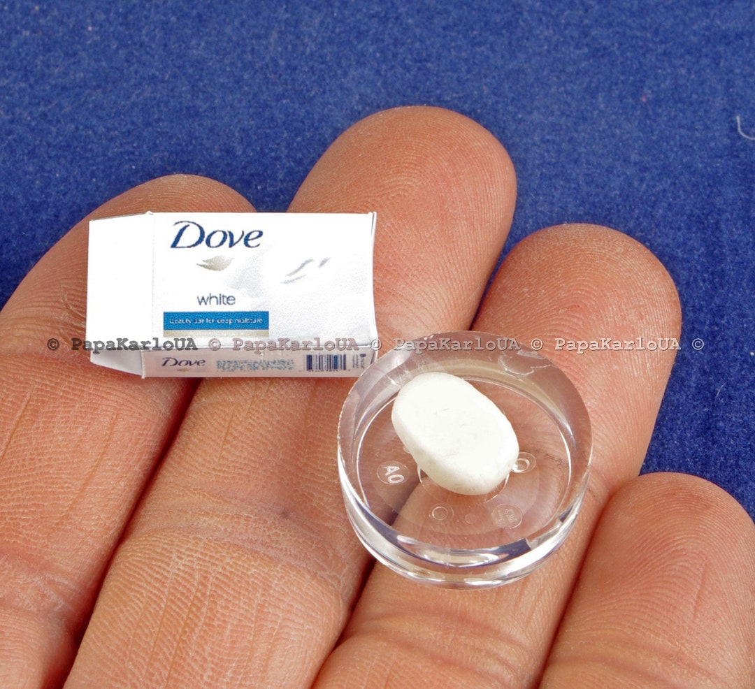 Packaged Soap and Soap Dish Bathroom Kit Dollhouse Miniatures Decor ...