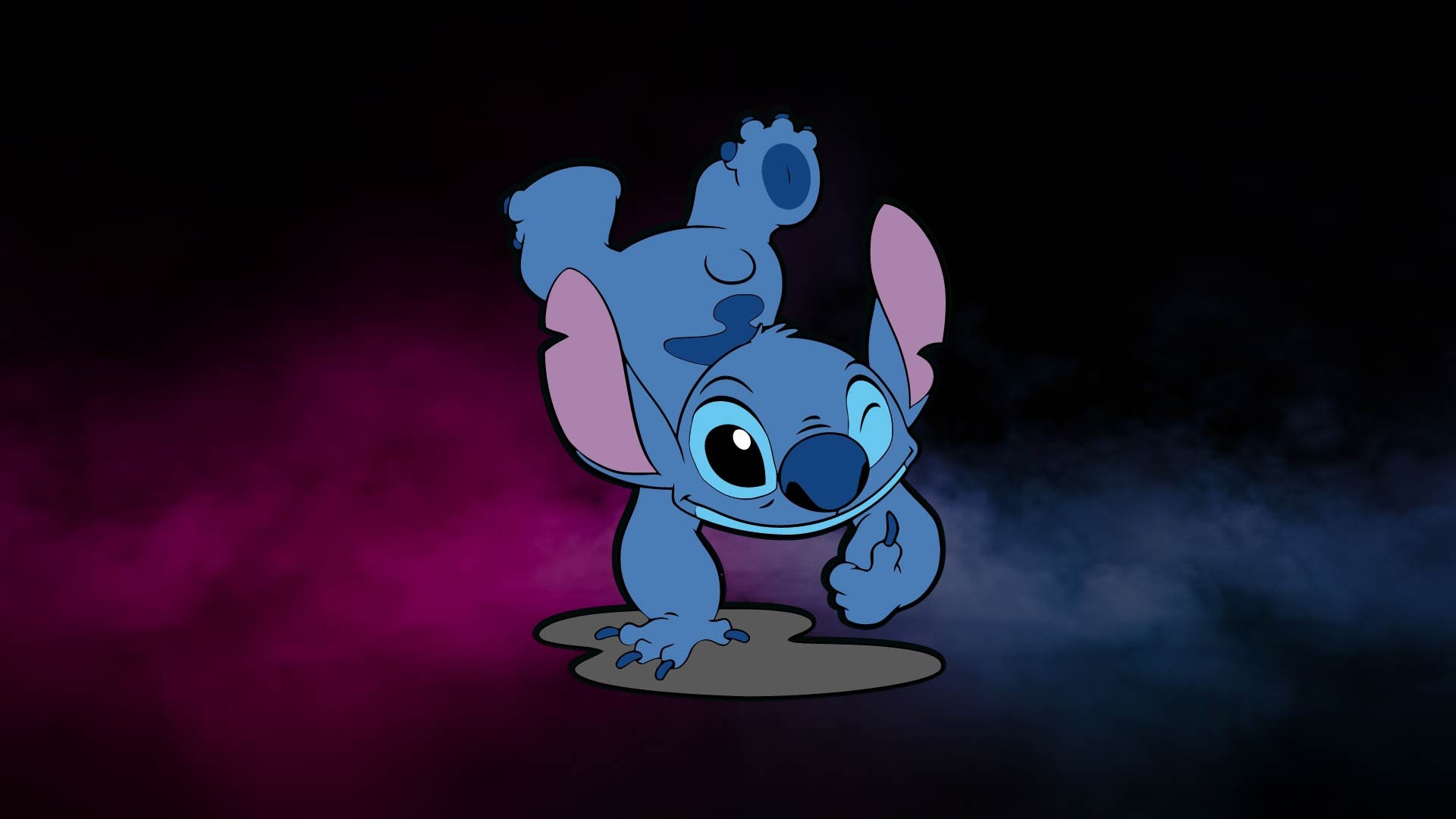 Stitch Handstand Lilo and Stitch Custom Car JDM Wall Bike - Etsy