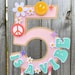 Five is a Vibe Cake Topper, Groovy Boho Hippie Birthday Party, Retro ...