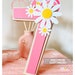 Daisy Birthday 3D Number, Daisy Paper Mache Standing Number, Wild One ...