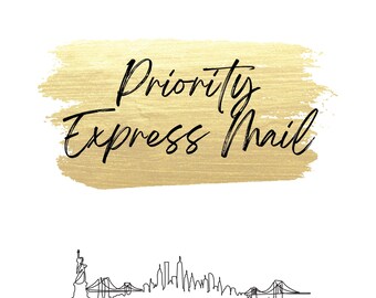 Upgraded Priority or Express Mail Shipping Options Myefavors - Etsy