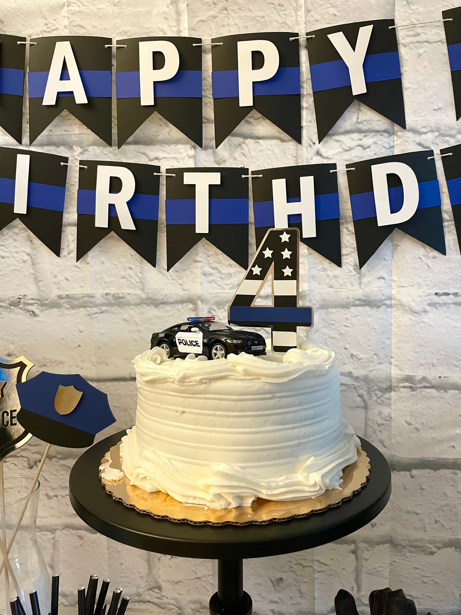 Police Officer Cake Toppers Law Enforcement Party - Etsy