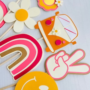 Groovy Birthday Party Decorations Groovy One Photo Booth - Etsy