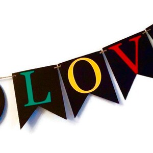 One Love Birthday Banner , One Love Party Decor , One Love Banner , One ...