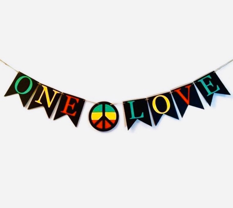 One Love Birthday Party Decorations One Love Decorations - Etsy