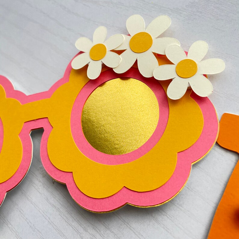 Groovy Birthday Party Decorations Groovy One Photo Booth - Etsy