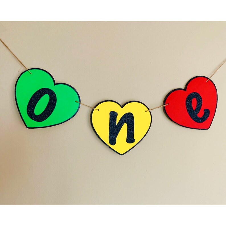 One Love Banner One Love Birthday Decor One Love First | Etsy