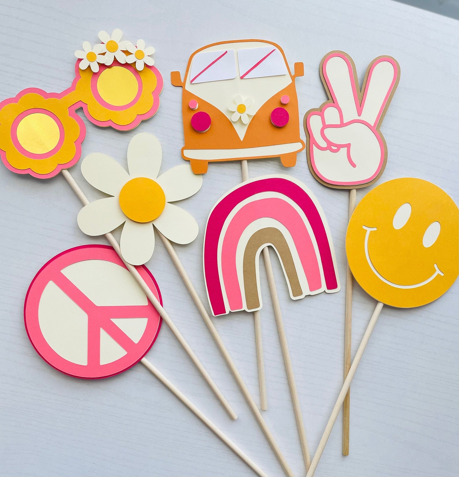 Groovy Birthday Party Decorations Groovy One Photo Booth - Etsy