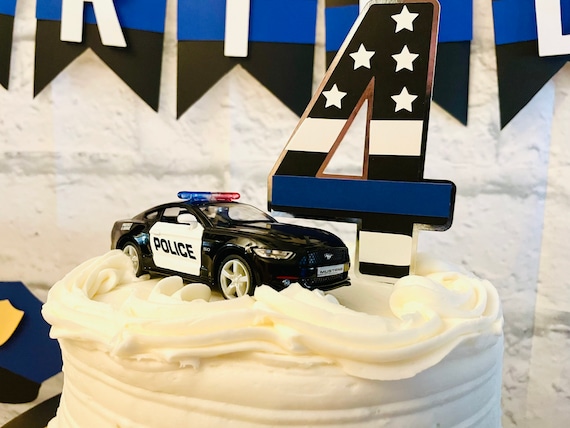 Policeman Birthday Cake