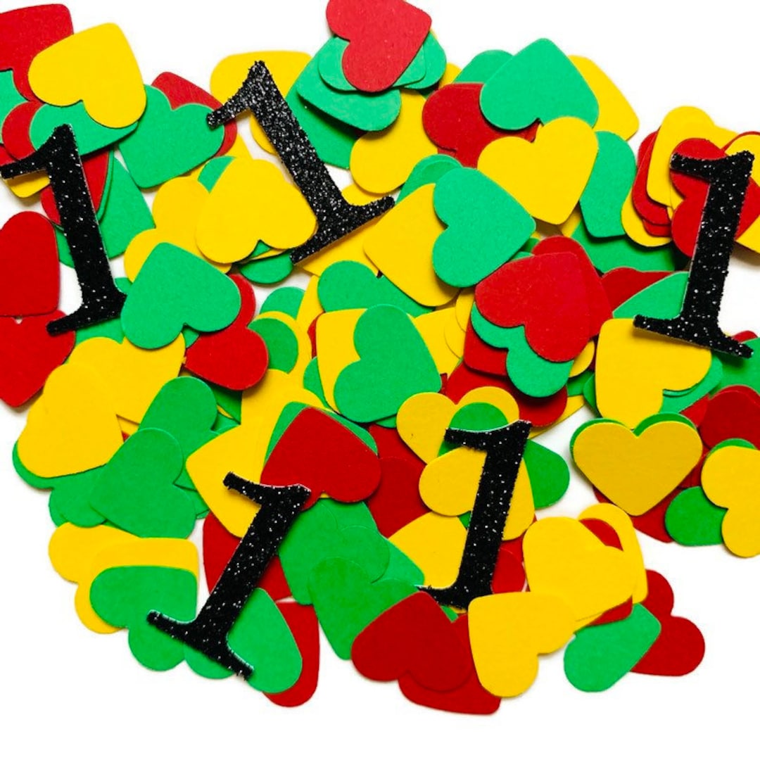 One Love Confetti , One Love Party Decor , One Love Theme , First ...