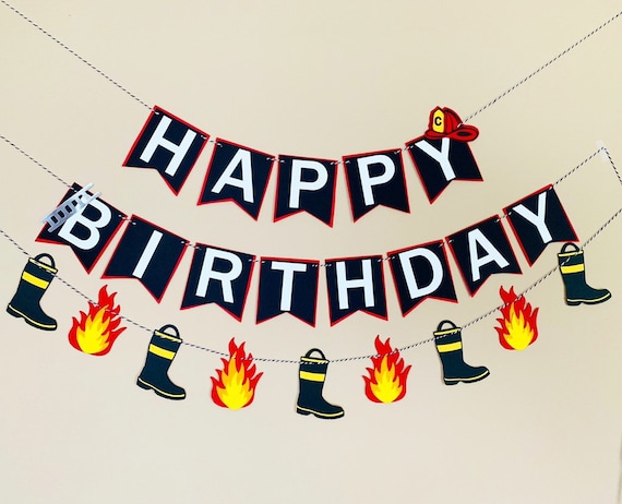 Happy Birthday Firewoman
