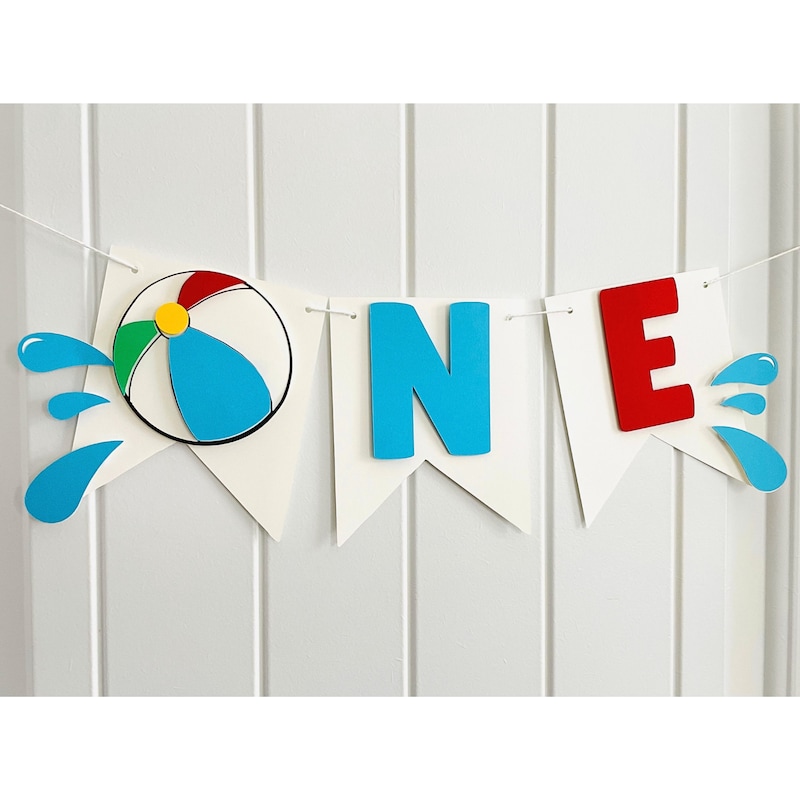 Beach Ball Banner - Etsy