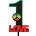 One Love Cake Topper One Love First Birthday Party First - Etsy