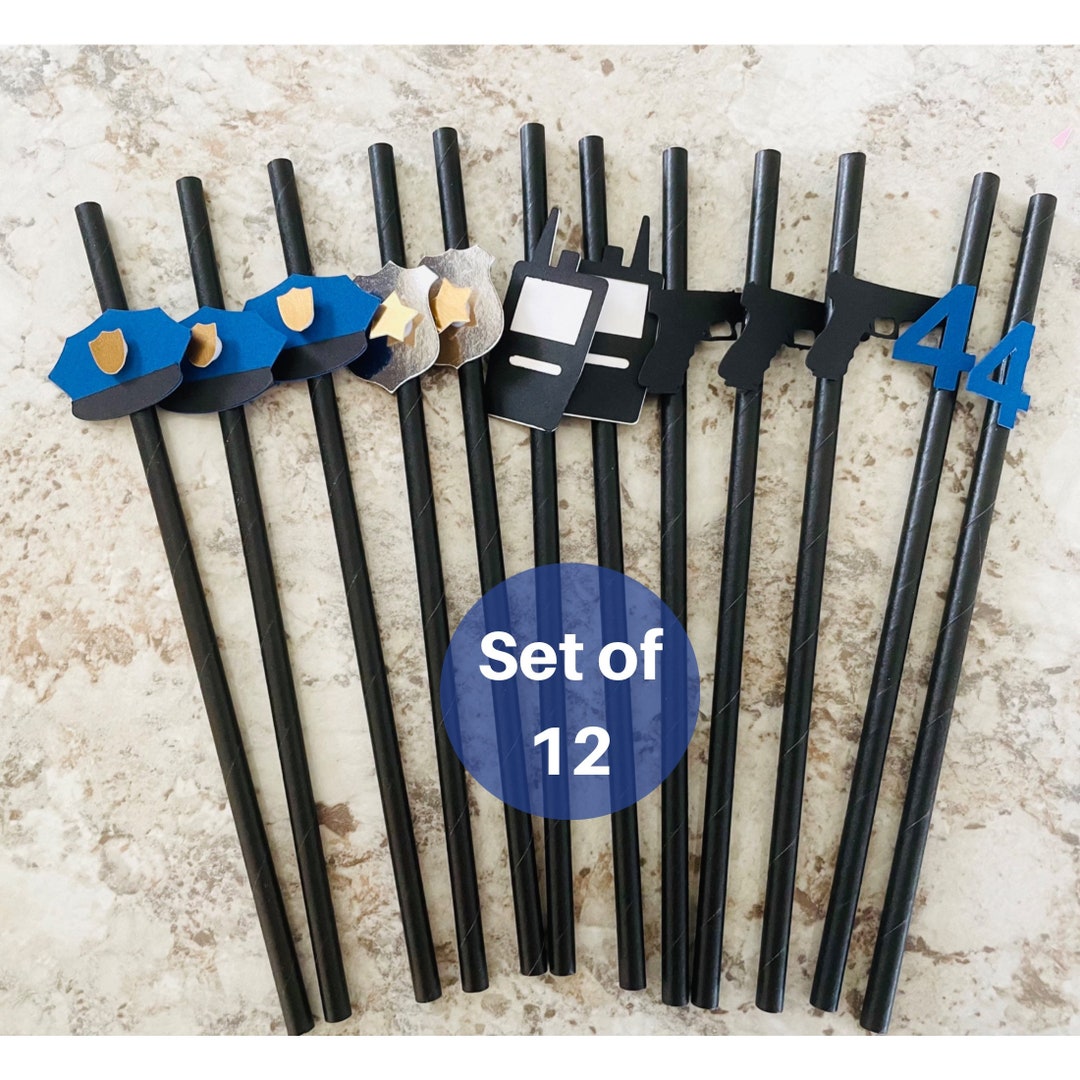 Police Officer Birthday Party Decorations, Police Man Theme Paper ...