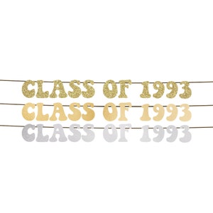 Class of 1993 Banner Highschool Reunion Banner 30 Years - Etsy