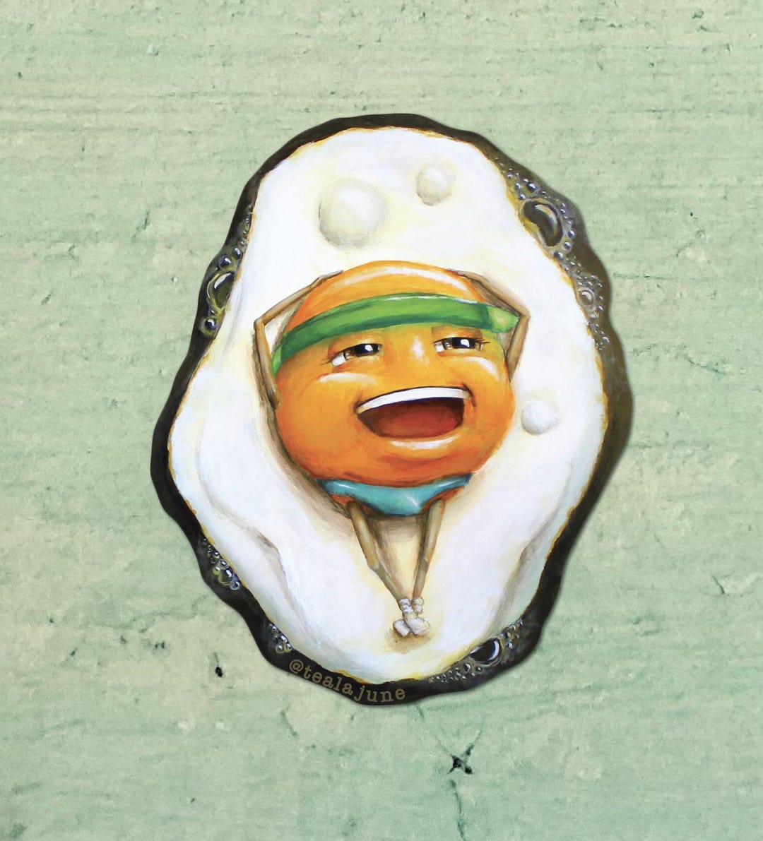 Sunny Side up Sticker - Etsy