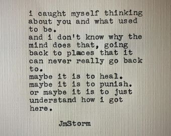 JmStorm Poetry by JmStormquotes on Etsy