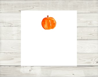 Handmade Personalized Notepad Fall Pumpkin Teacher Notepad - Etsy