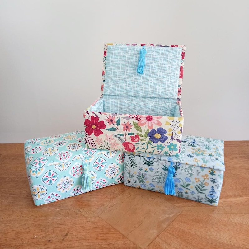 Fabric Covered Box - Etsy