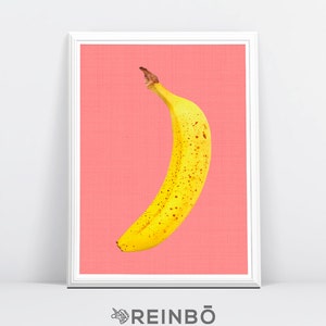 Banana Art, Banana Print, Banana Photo, Banana Photography, Banana ...