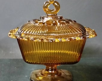 Gold candy dish | Etsy