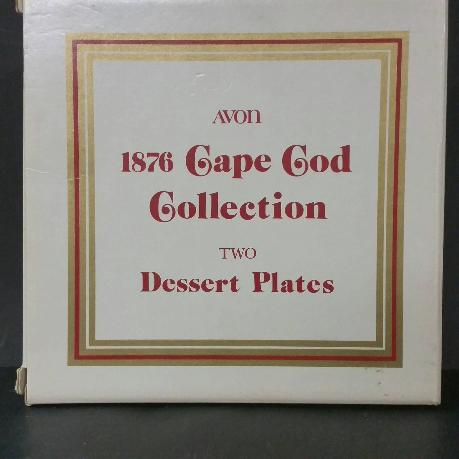 Avon 1876 Cape Cod Collection. Set of 2 7 Inch Plates. - Etsy