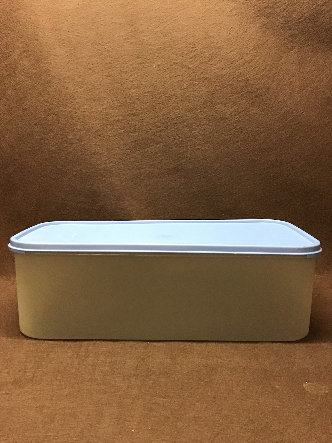 Vintage Used Tupperware Bread Box. Blue Seal - Etsy