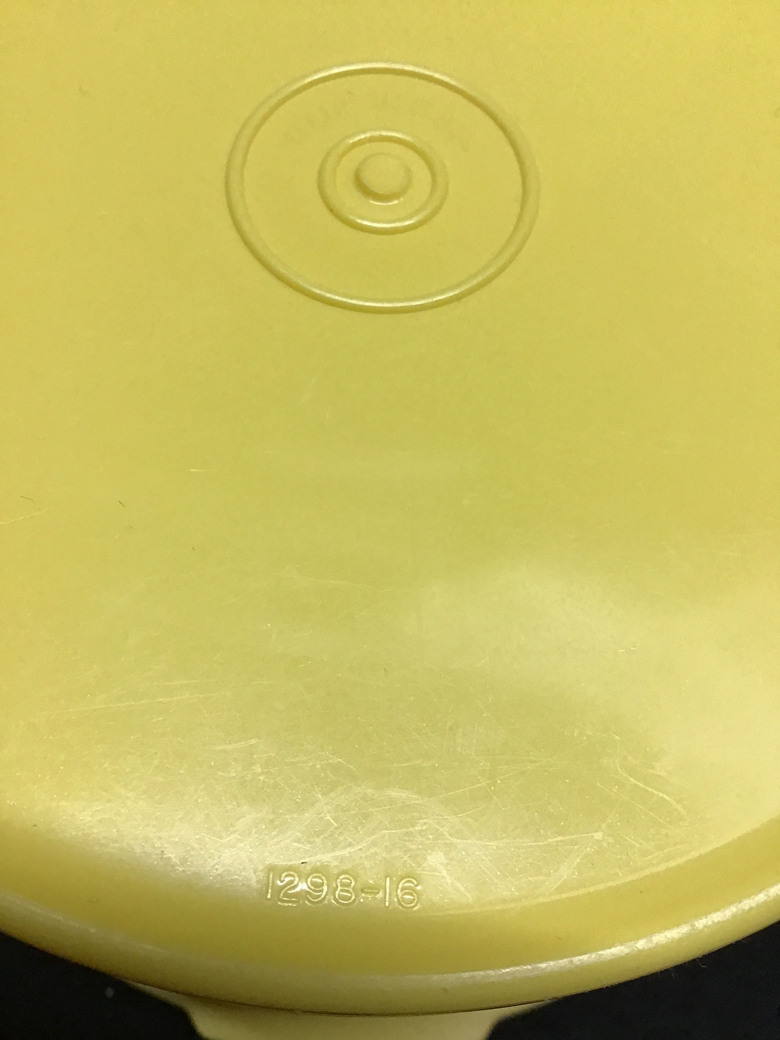 Vintage Yellow Tupperware Canisters Push Top Seals Seals. Set - Etsy