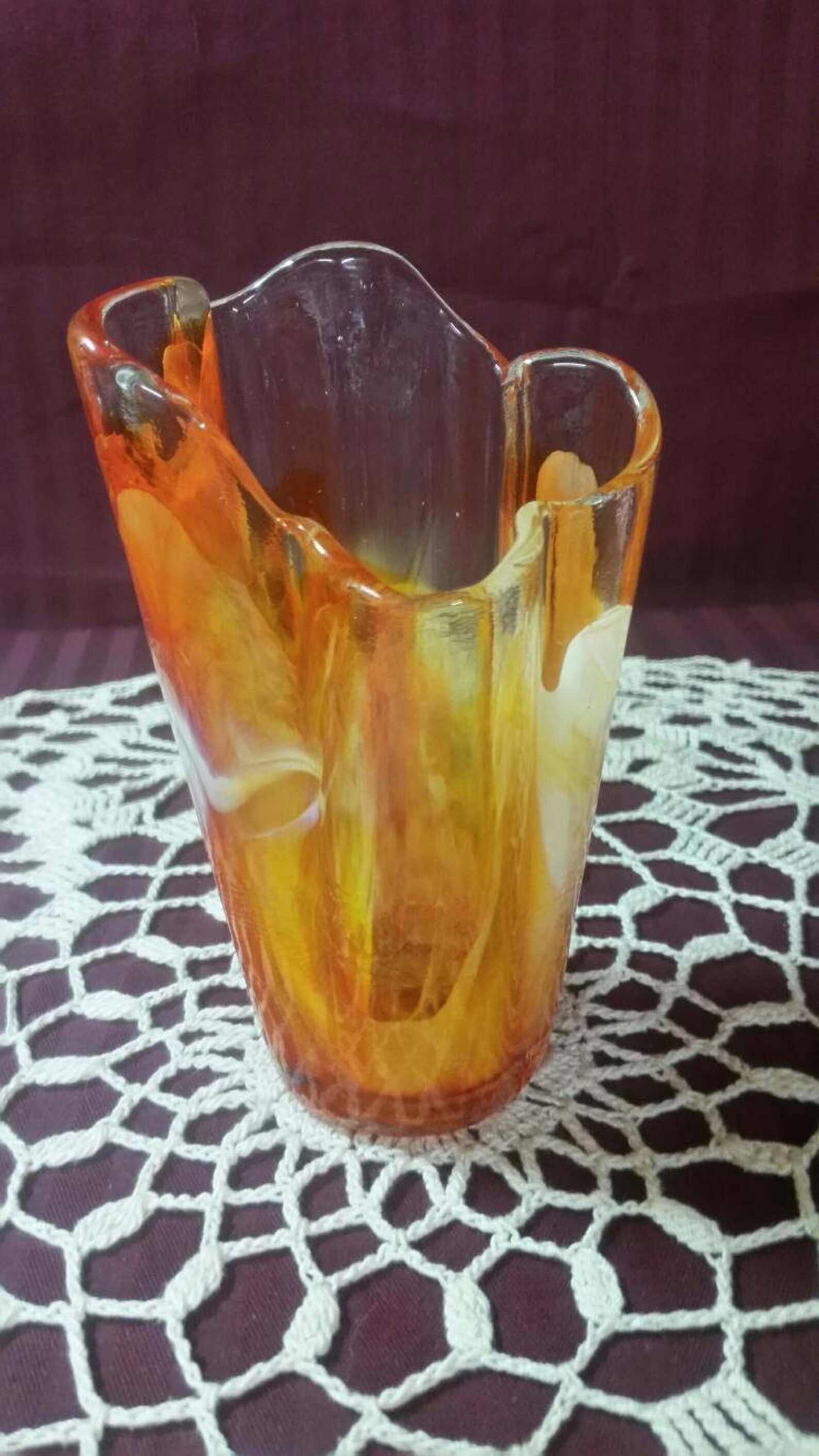 Vintage Slag Vase or Ashtray Candy Dish. Buyers Choice - Etsy