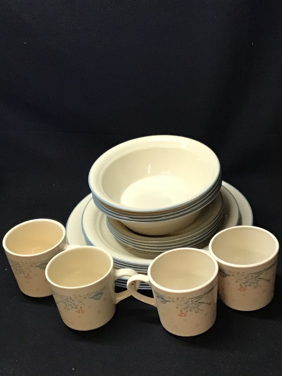 Corelle Symphony Dinnerware. 20 Total Pieces. | Etsy