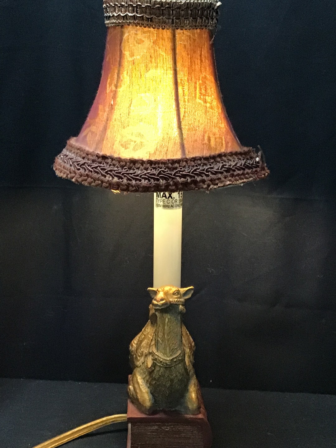 Camel Table Lamp. Childs Table Lamp. Camel Design. Camel Night Light - Etsy