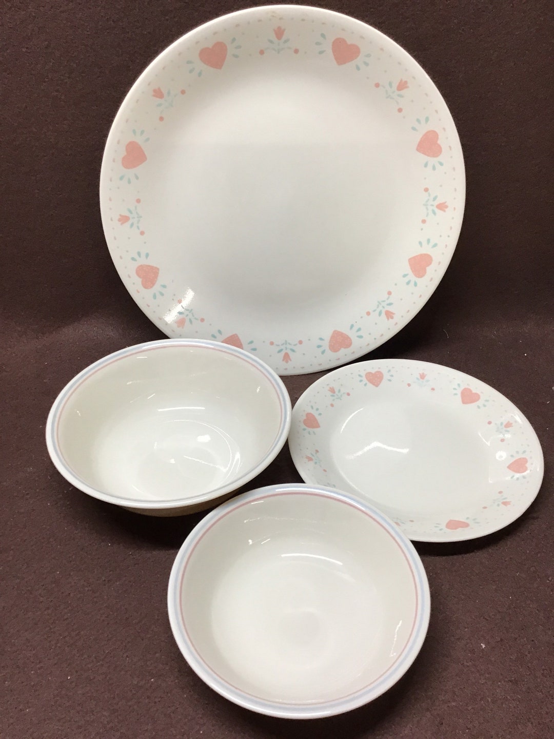 Vintage Corelle Replacement Dinnerware. Discontinued Forever Yours ...