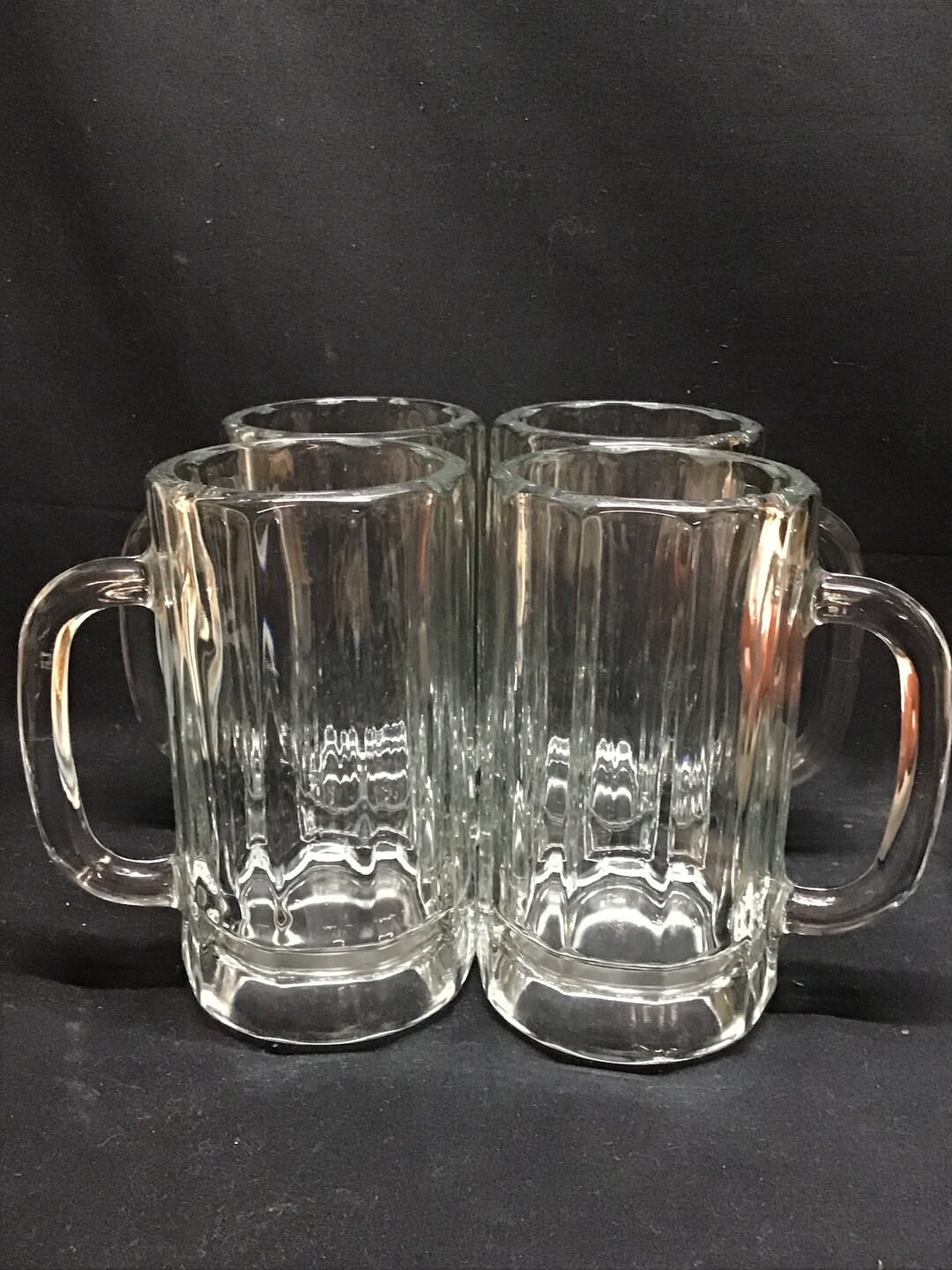 Vintage Libbey Heavy Beer Mugs - Etsy