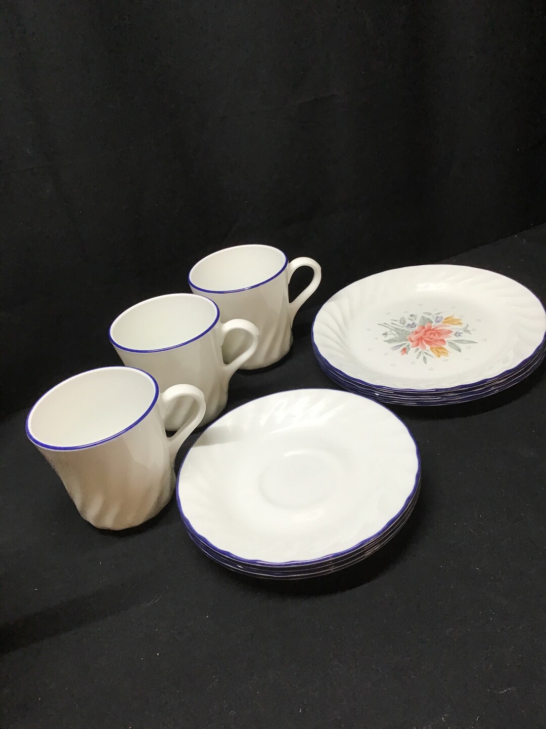 Vintage Corelle Replacement Dishes. “promise" Pattern. 11 Pieces Total ...