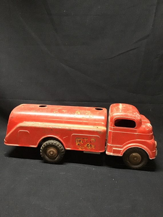 1950s Structo Oil Tanker Truck - Etsy