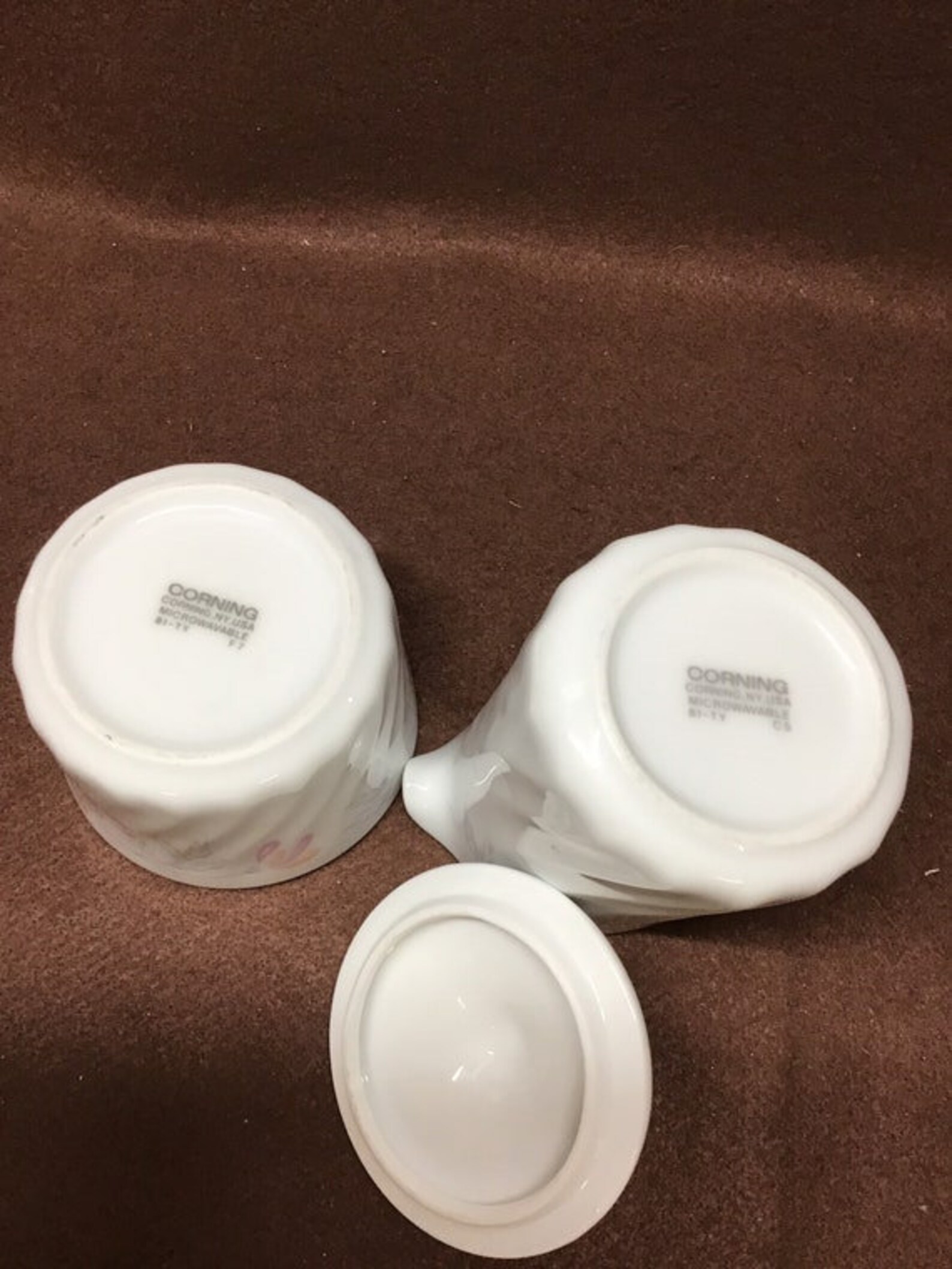 Vintage Pink Trio Corning Corelle Replacement Pieces | Etsy