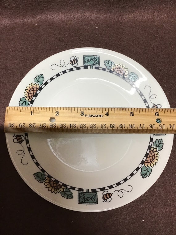 Vintage Corelle Discontinued Dinnerware Sunblossoms Patttern. - Etsy