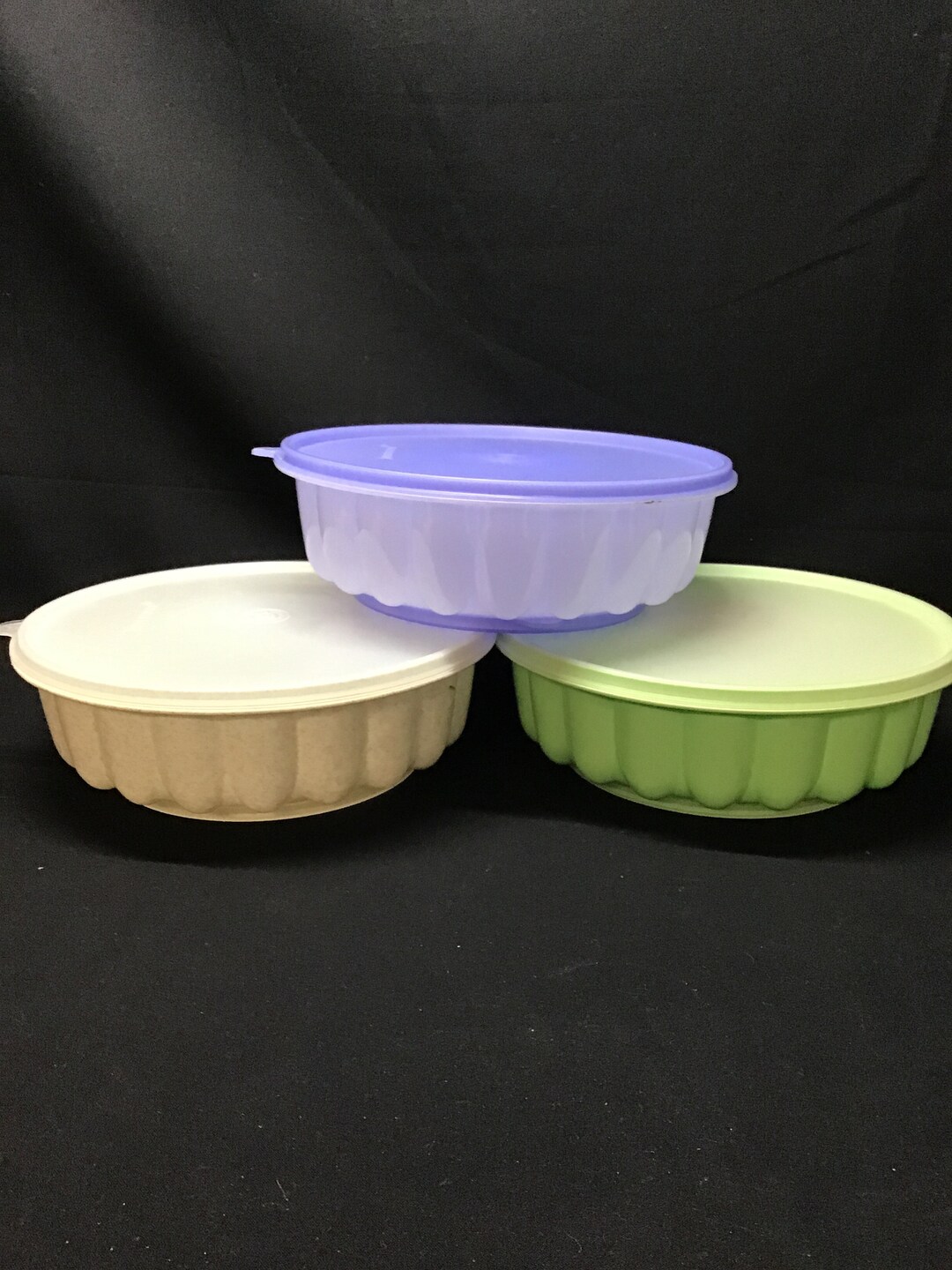 Vintage Tupperware Jello Mold. Choose From Green, Gray or Blue Color - Etsy