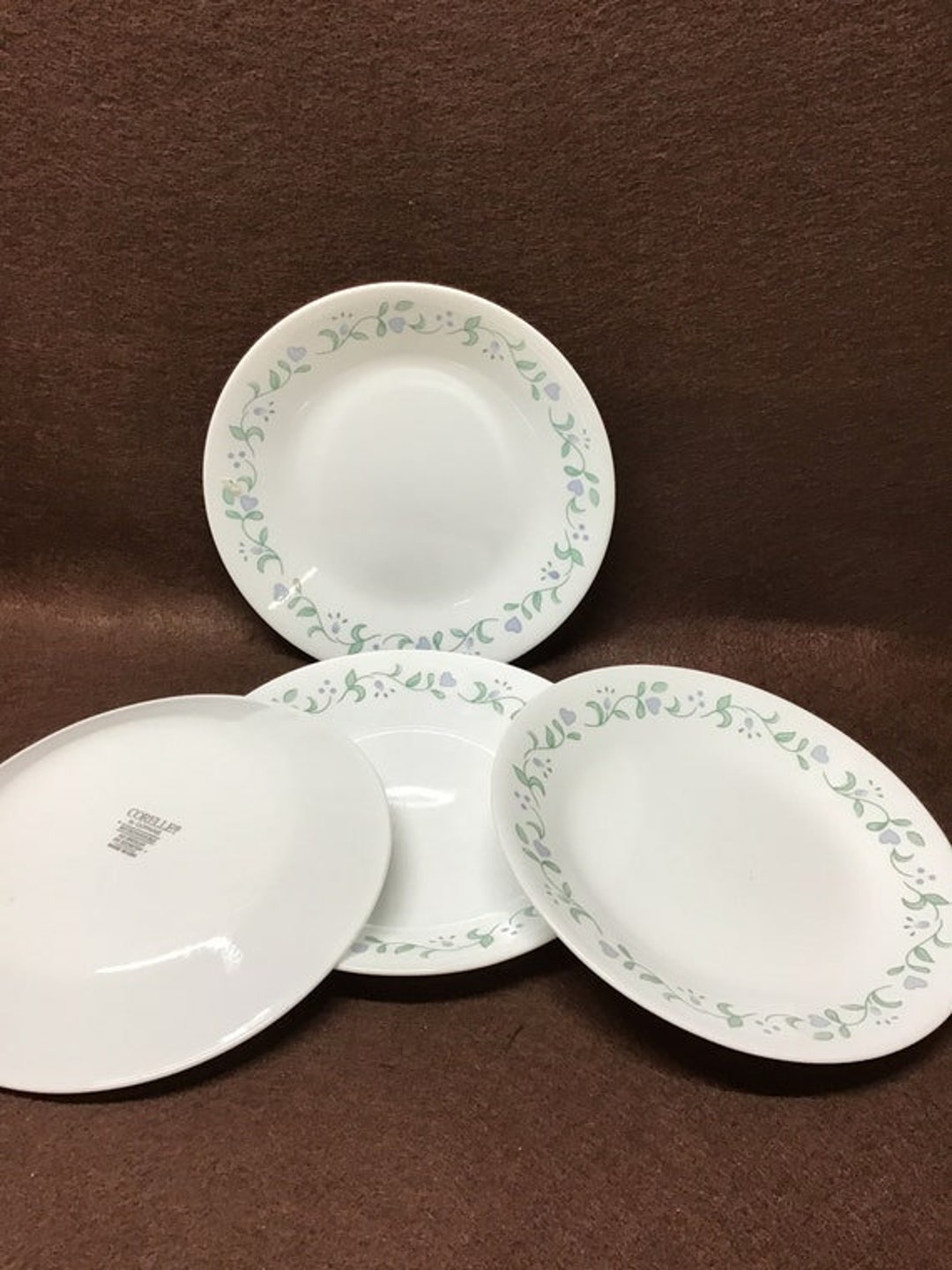 Vintage Corning Corelle Dishes. Country Cottage Pattern. 10 Inch Dinner ...