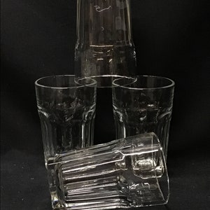 Libbey Clear Duratuff TM on the Rock Barroom Glasses, Set of 4 8 Ounce ...