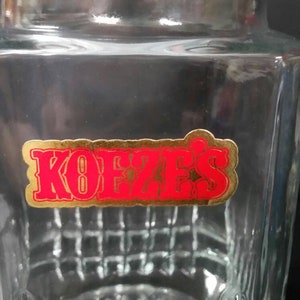 Vintage Koezes Glass Canisters. Candy Jars. Set of 3 - Etsy