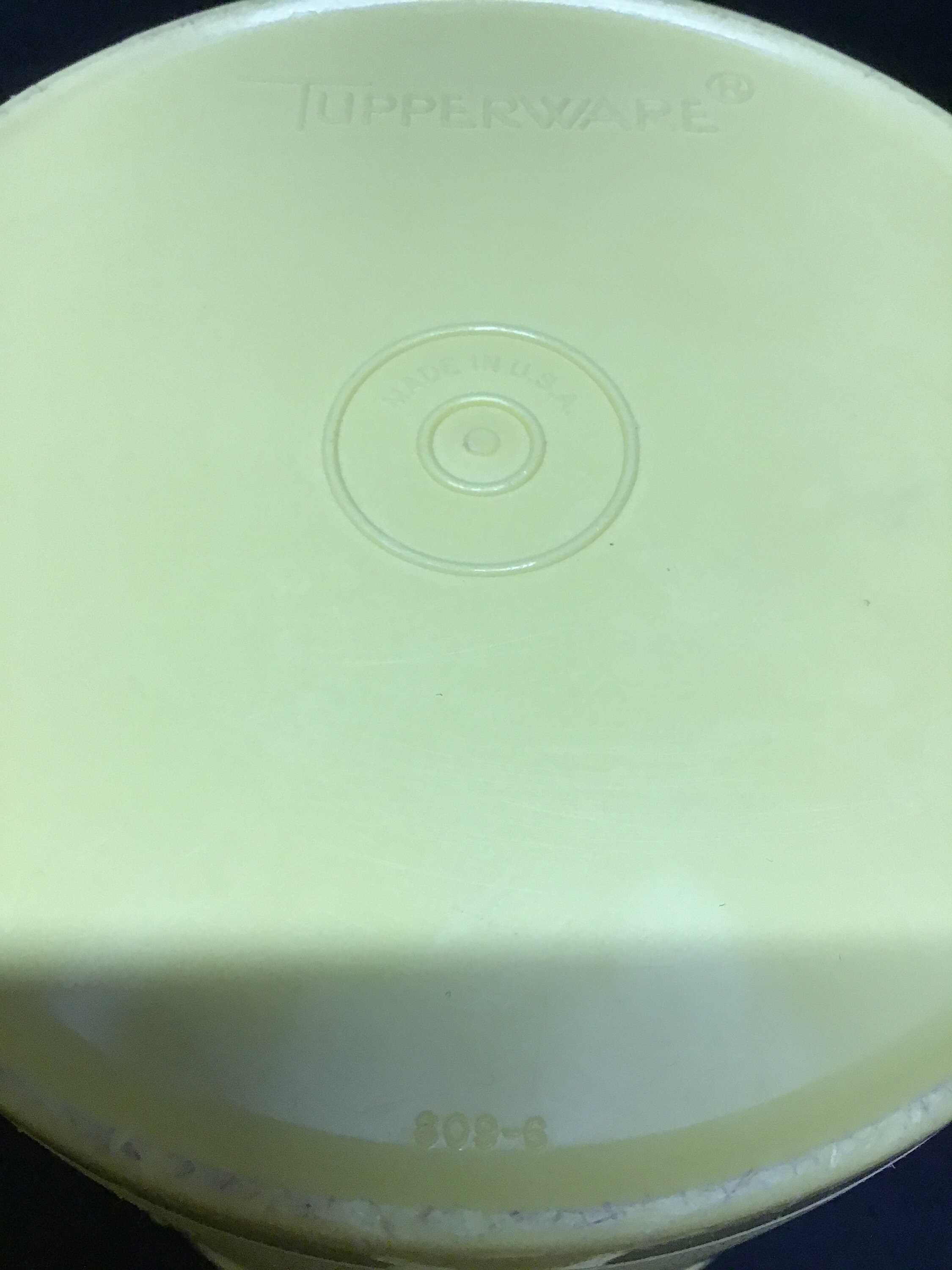 Vintage Yellow Tupperware Canisters Push Top Seals Seals. Set - Etsy