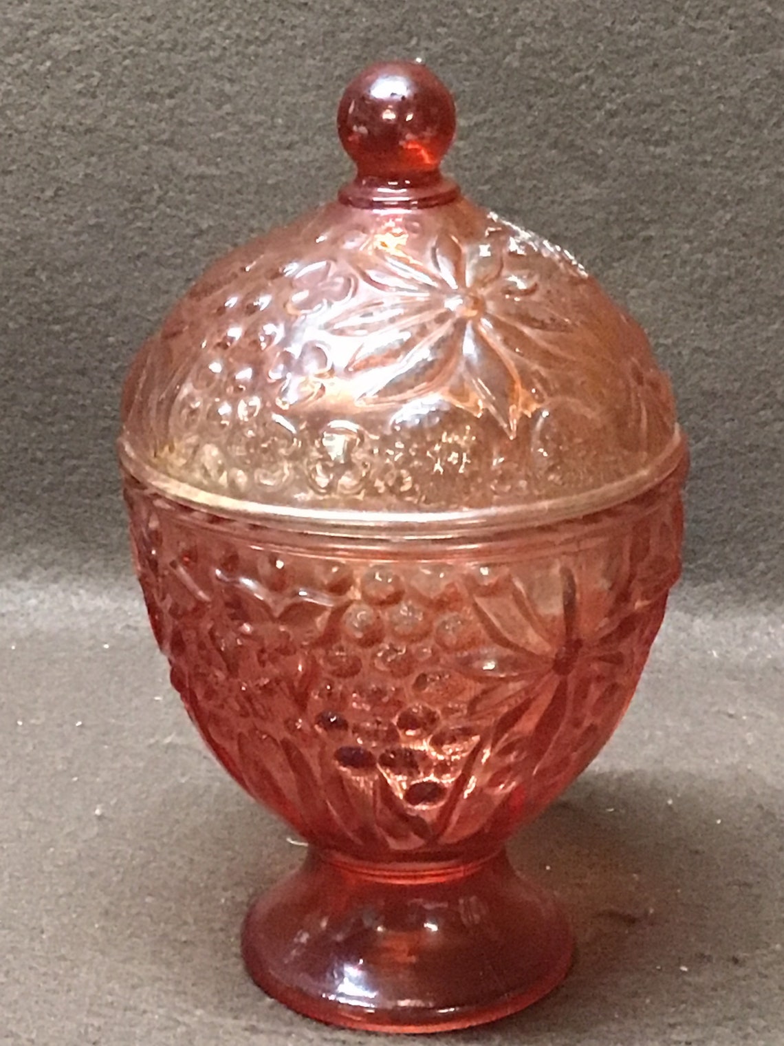 Vintage Avon Lidded Candy Dish. Daisy and Roses. 2 Colors to - Etsy