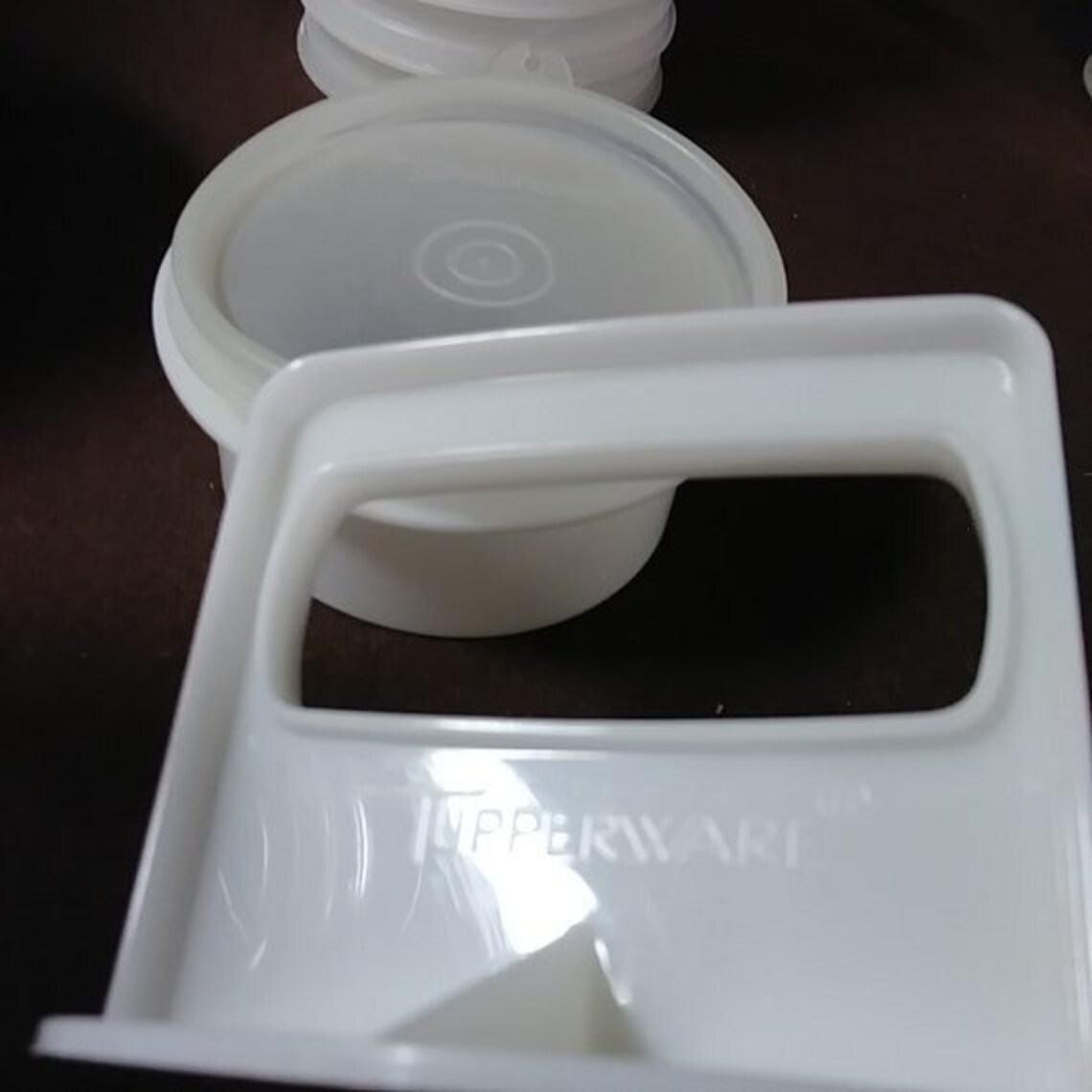 Vintage Tupperware Hamburger Press and 4 Storage Freezer - Etsy