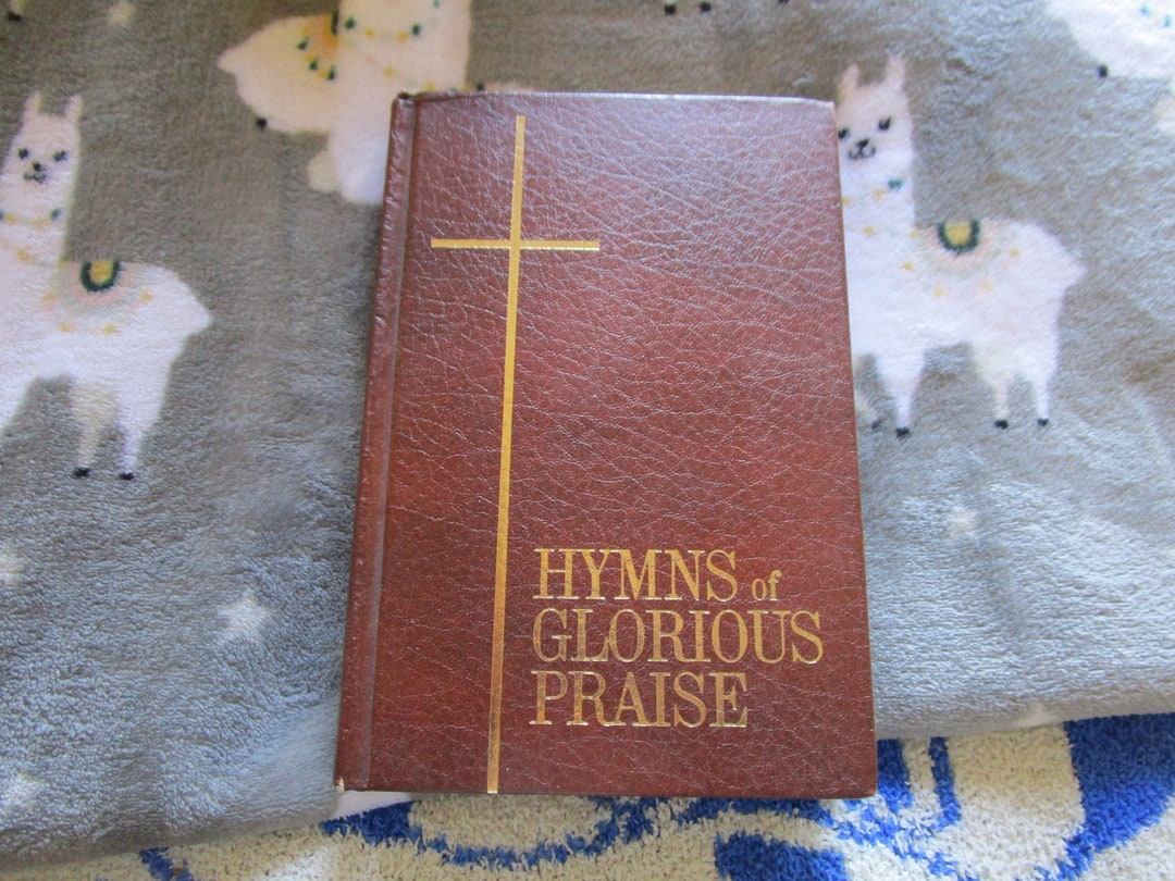 Vintage 1969 Hymns of Glorious Praise HB Book - Etsy