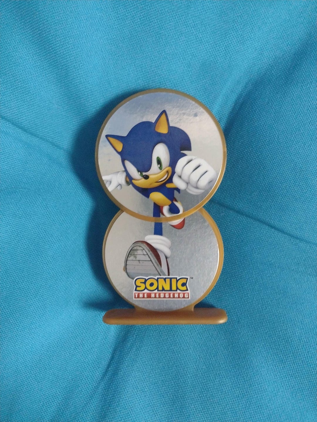 Vintage Sonic the Hedgehog Circle Plastic Character Stand - Etsy