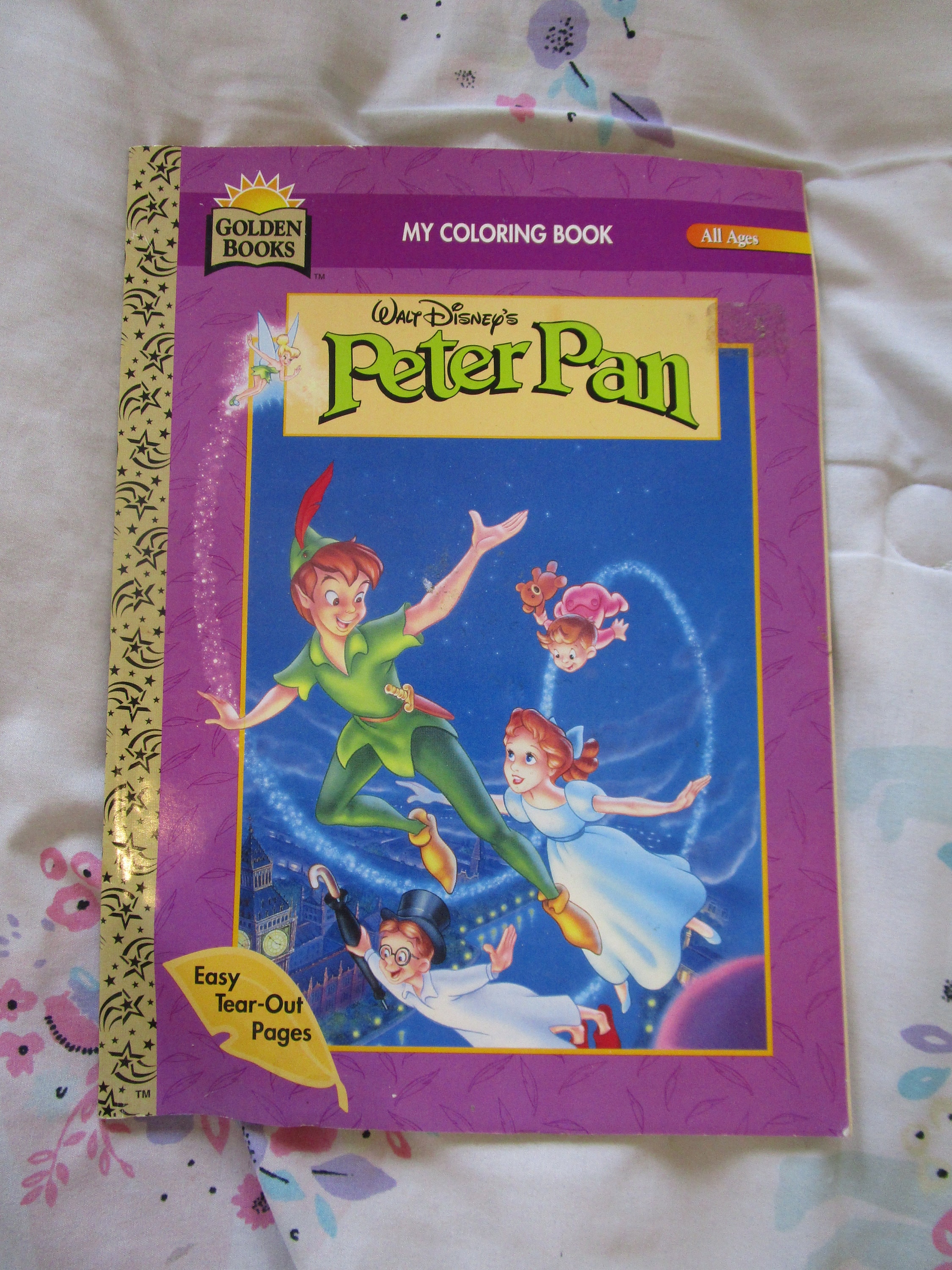 Peter Pan Mermaid Lagoon Coloring Pages